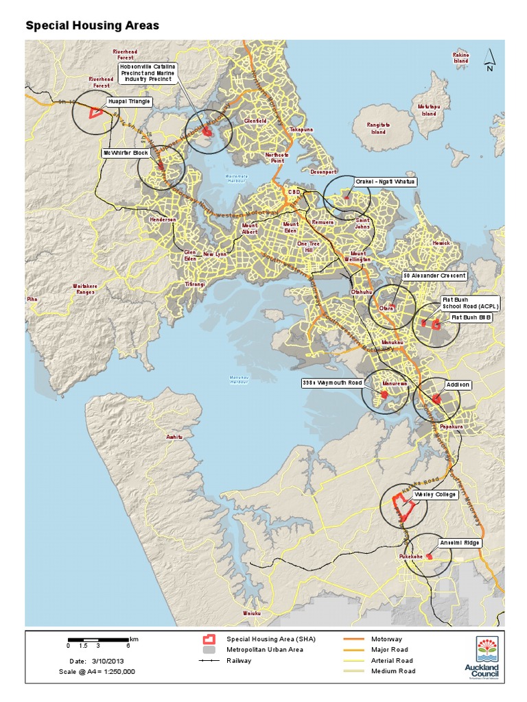 Special Housing Area Map Overview | PDF