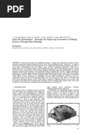 Mining Process Flow Chart | PDF | Mining | Drilling