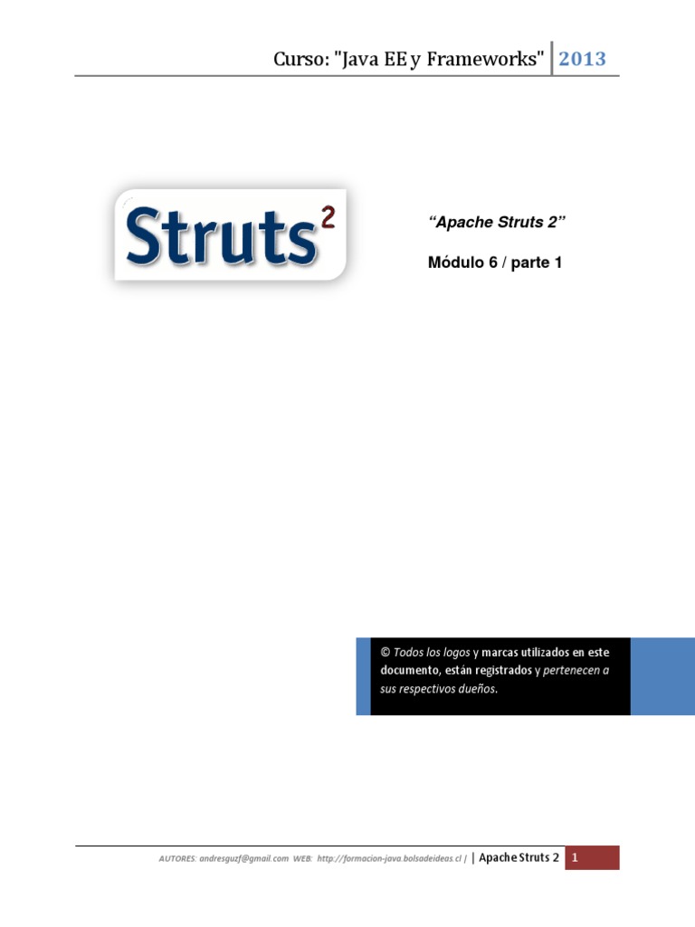 6 1 Workshop Struts2 | Descargar gratis PDF | Modelo – Vista – Controlador | Páginas del ...