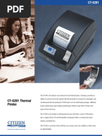 80MM Thermal Receipt Printer User Manual | PDF | Printer (Computing) | Barcode