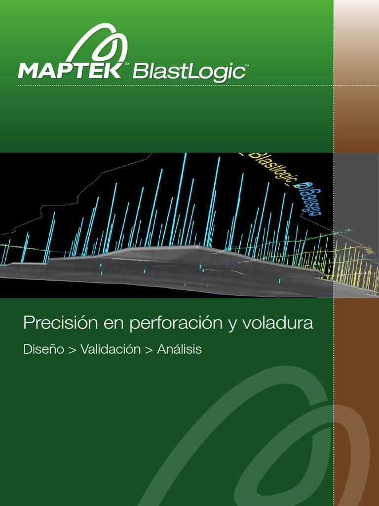 Maptek BlastLogic Overview Spanish | PDF | Diseño | Calidad (comercial)