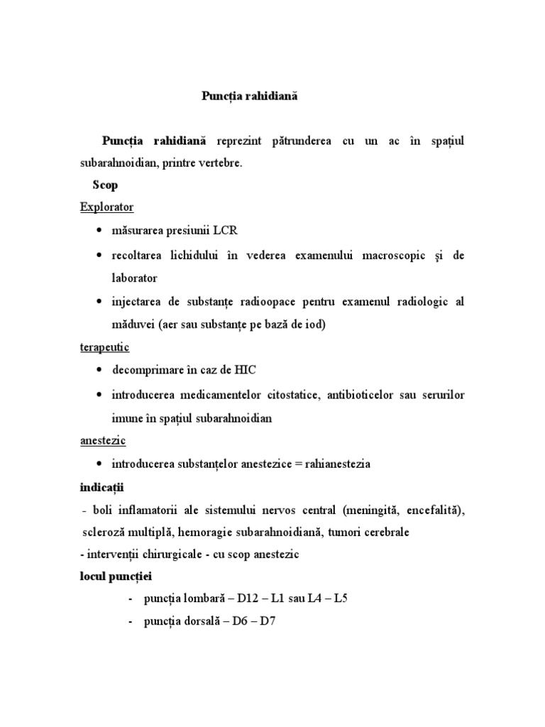 Punctia Rahidiana | PDF