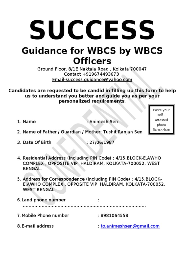 Success Detail Questionnaire | PDF | Science | Technology (General)