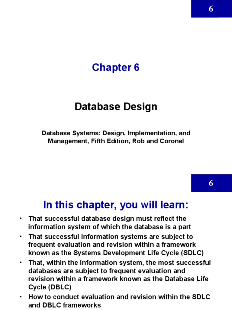 Database Design | PDF | Data Model | Databases