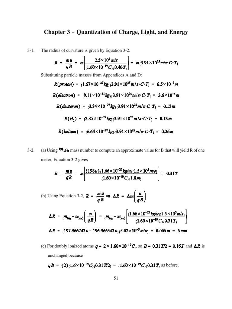 Chapter 3 Solutions Modern Physics 4th Edition | PDF | Photon ...