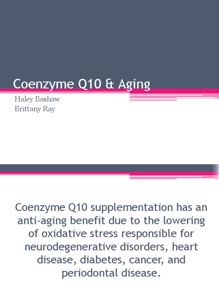 Coenzyme q10 | PDF | Medicine | Clinical Medicine