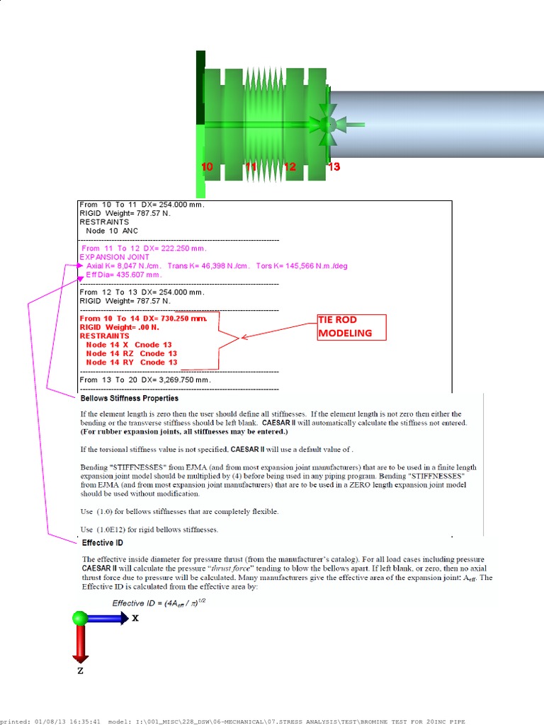 Expansion Joint Model | PDF