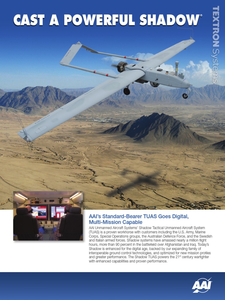 AAI Shadow 200 | Unmanned Aerial Vehicle | Military Science