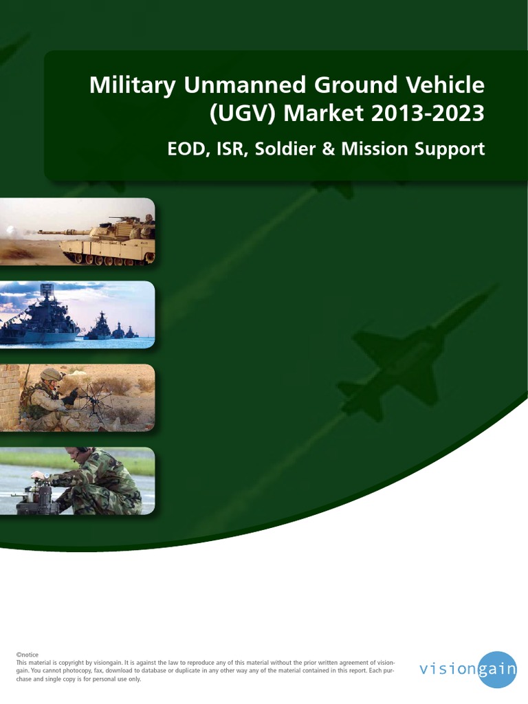 Military Unmanned Ground Vehicle UGV 2014 | PDF | United States Army ...