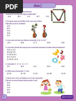 Subiecte Clasa I La Canguraşul Matematician | PDF