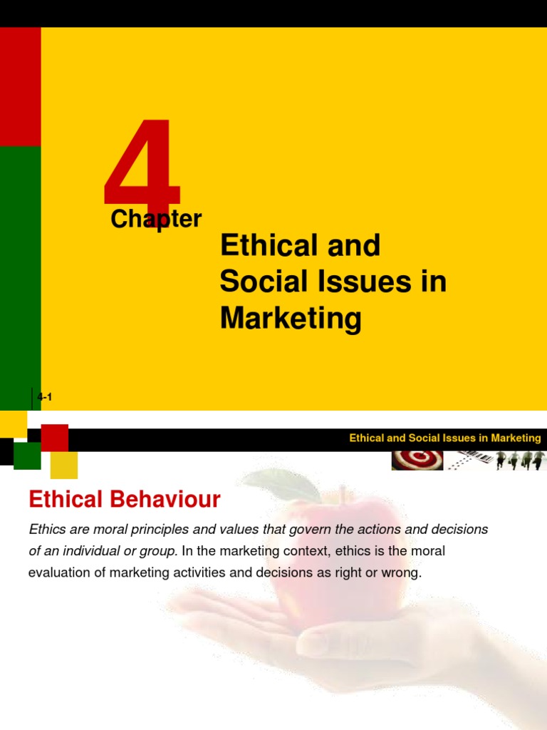 Ethical & Social Issues in Marketing | PDF | Corporate Social ...
