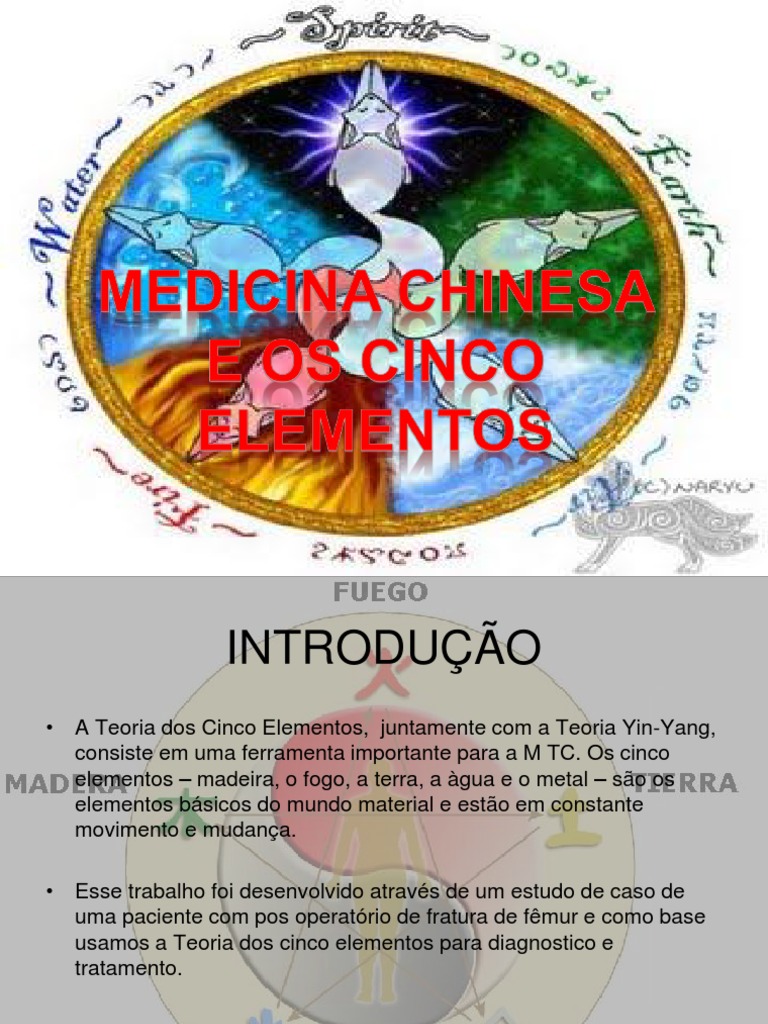 Medicina Chinesa E Os Cinco Elementos Pdf Qi Medicina Chinesa