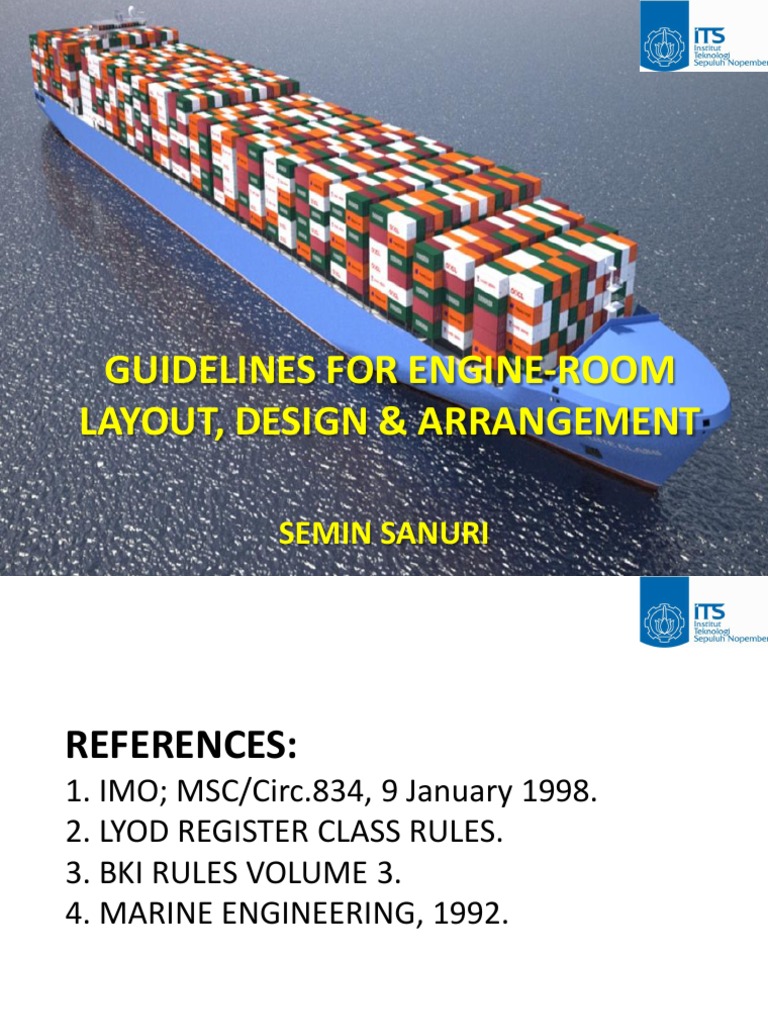 Guidelines For Engine-Room Layout, Design & Arrangement | PDF ...