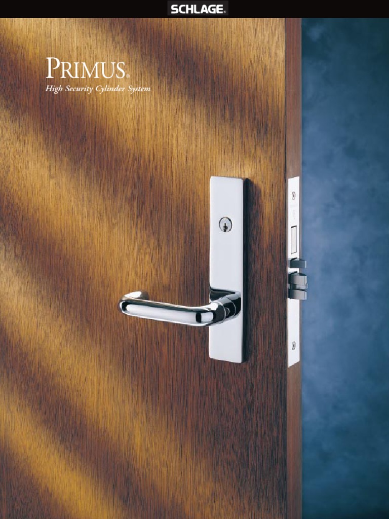 Catalogo Schlage | PDF | Lock (Security Device) | Identity Document