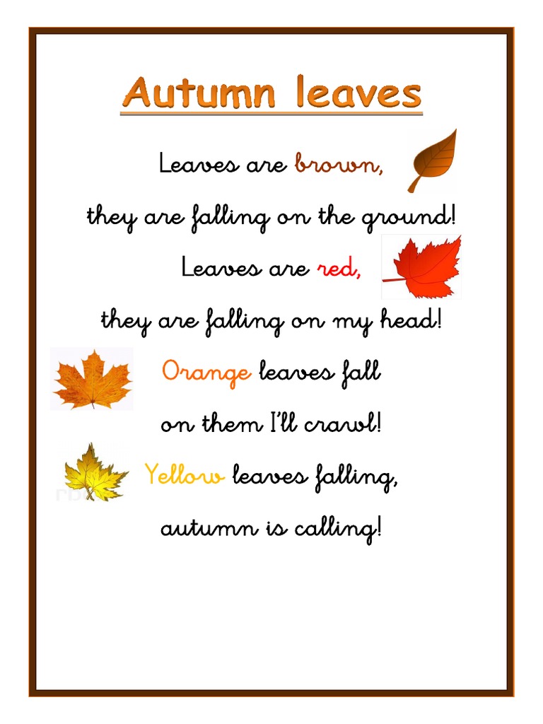 Autumn Leaves | PDF | General Fiction