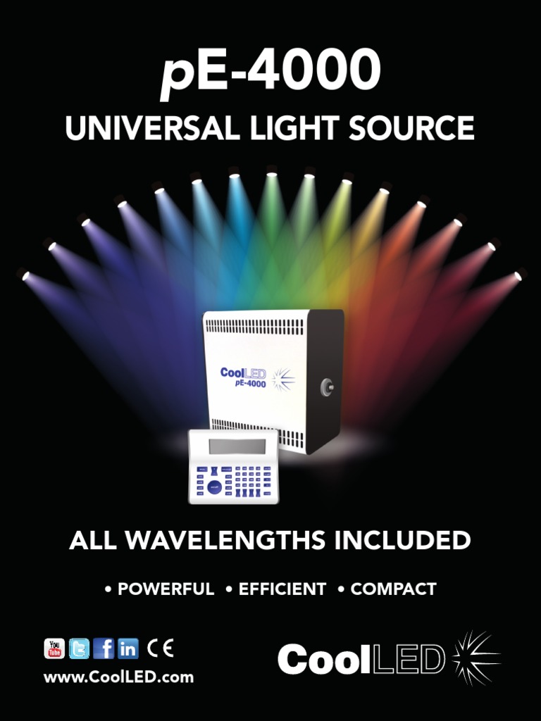 Pe4000 Datasheet PDF | PDF | Microscopy | Optical Filter