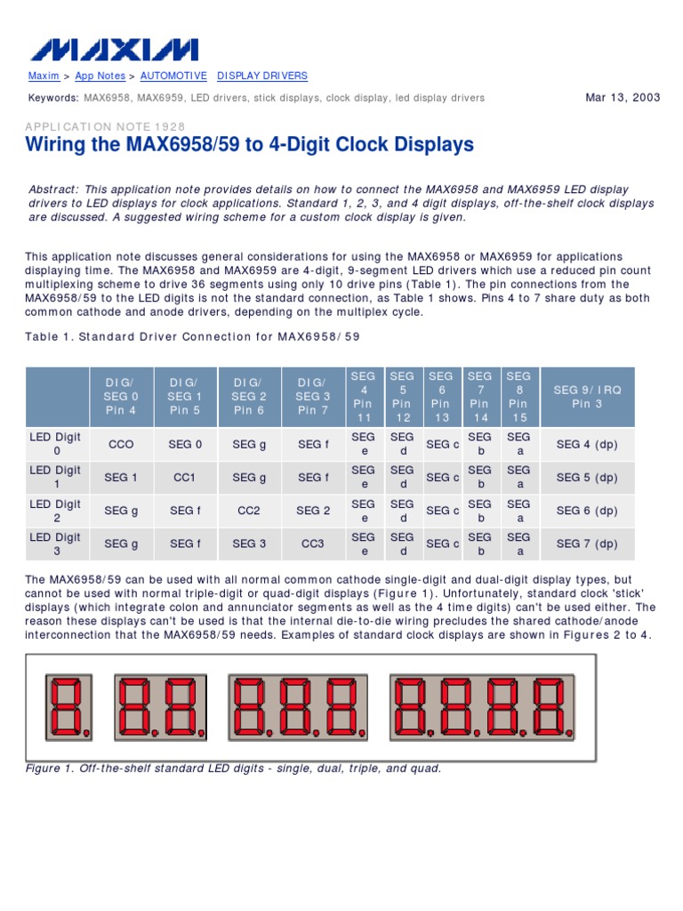 12 Pin 4digit 7 Segment Display | PDF | Computer Engineering | Computing