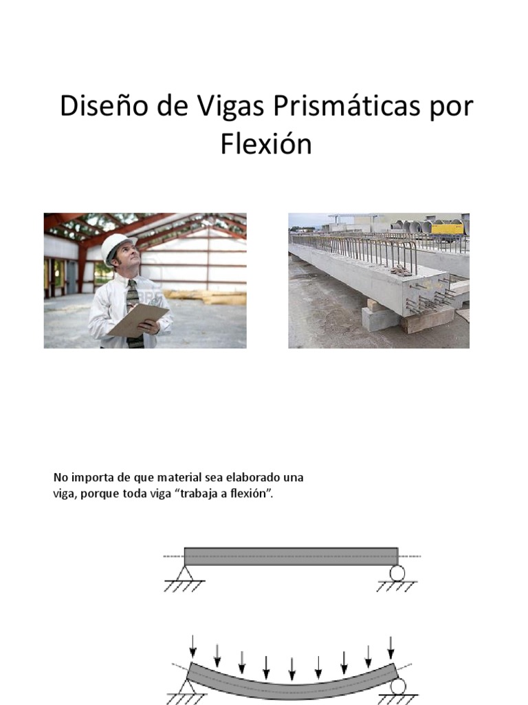 Diseño de Vigas Prismáticas por Flexión | Doblar | Resistencia de ...