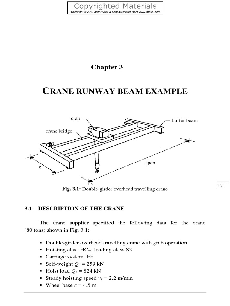OPTIMIZED CRANE RUNWAY DESIGN | PDF | Buckling | Structural Load