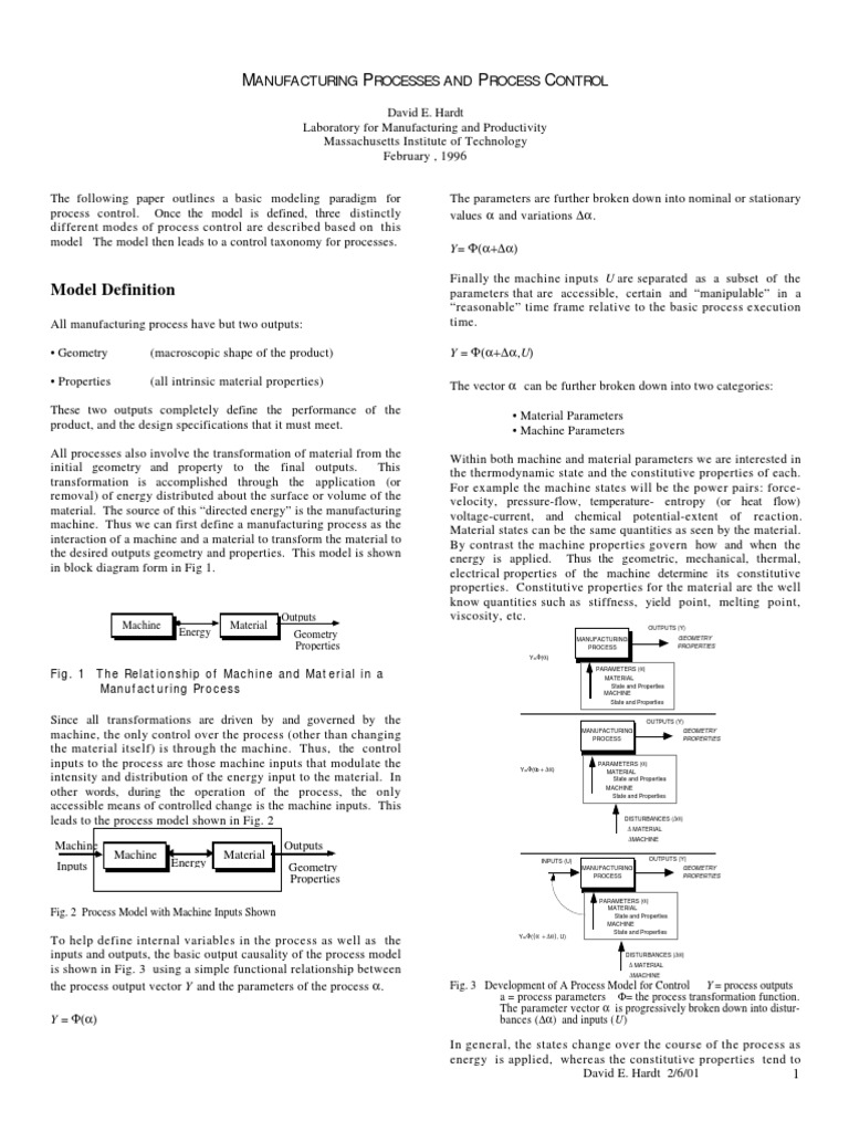 Process Control Overview | PDF | Machining | Forging