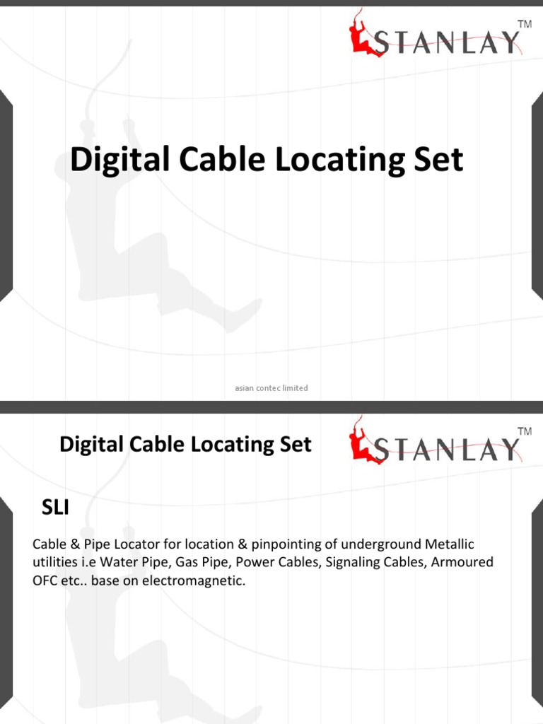 Digital Cable Locating Set | PDF | Transmitter | Battery (Electricity)