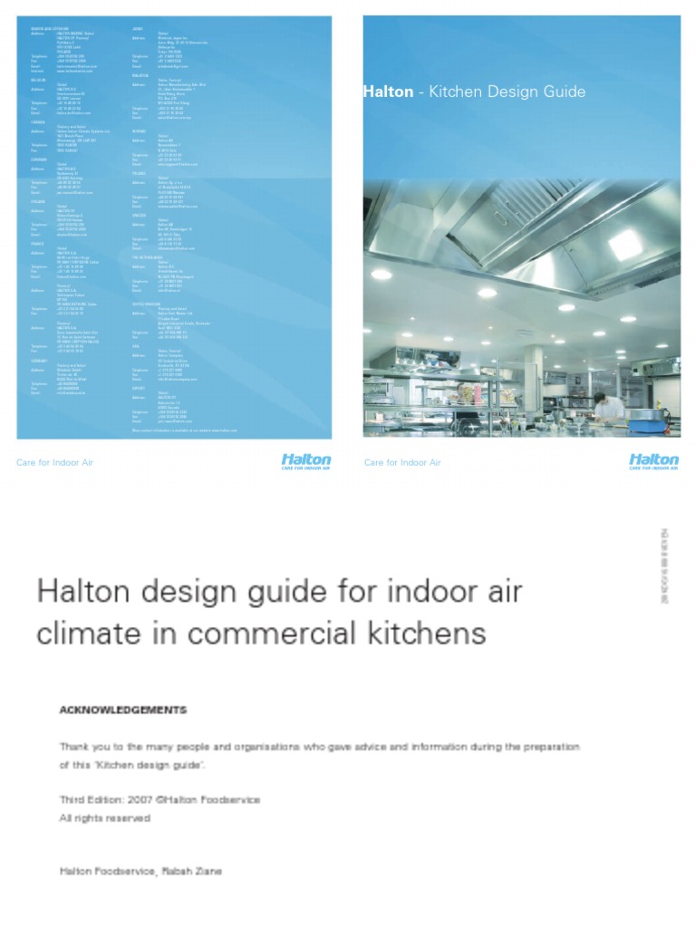 Kitchen Design Guide | PDF | Ventilation (Architecture) | Heat