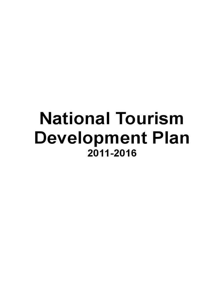 National Tourism Development Plan | PDF | Tourism | Philippines