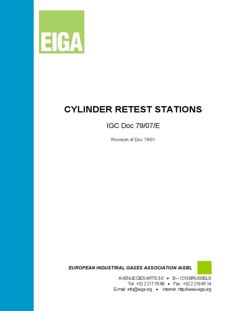 Gas Cylinder Retesting Guide | PDF | Valve | Corrosion