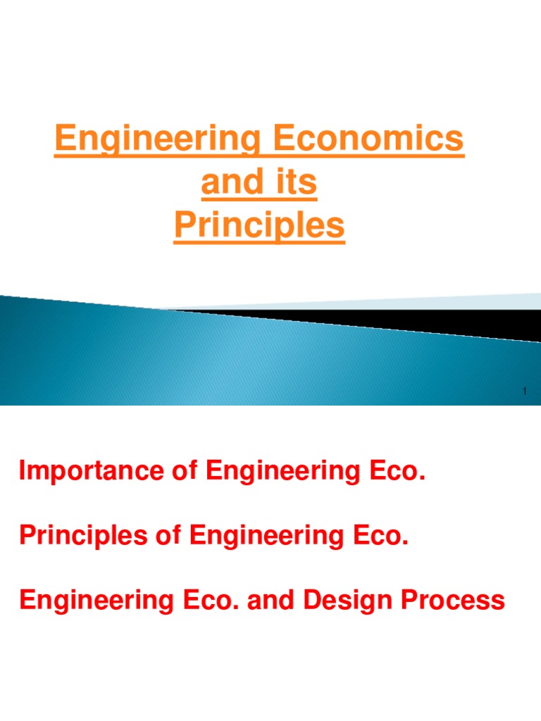 Principles of Engineering Eco | PDF | Engineering | Economics