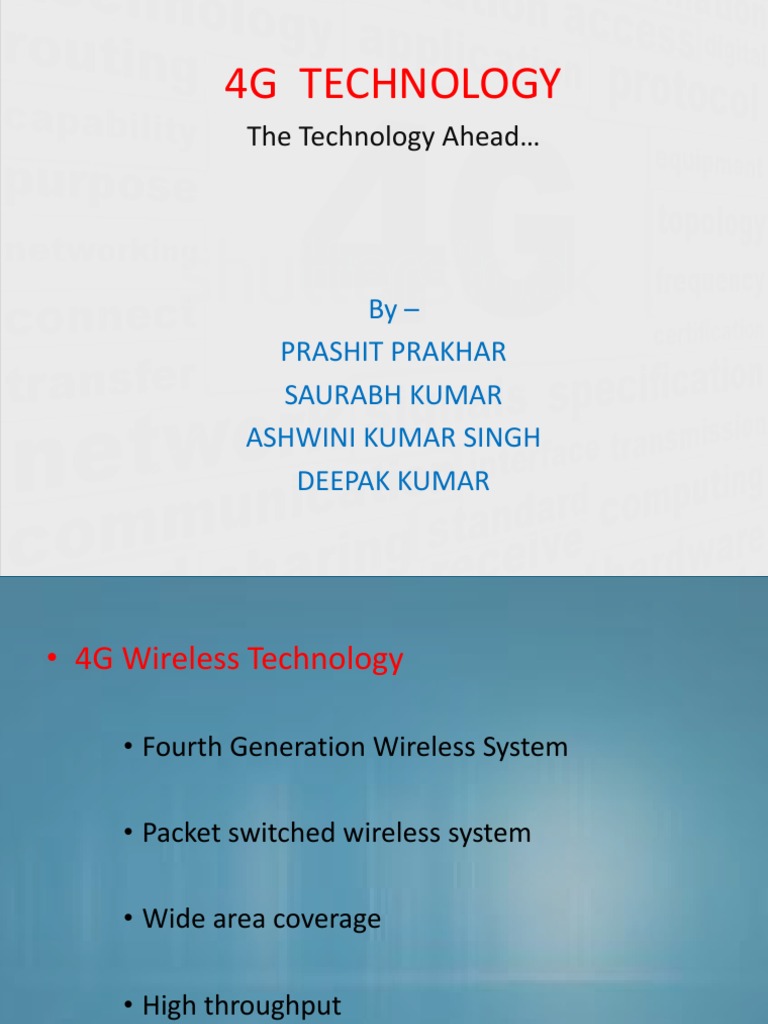 4g Final | PDF