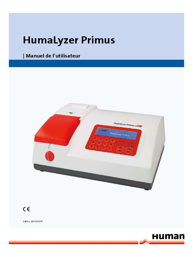 Humalyzer Primus | Infection | Santé publique