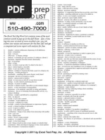 GregMat's 900 Wordlist (Synonym) | PDF