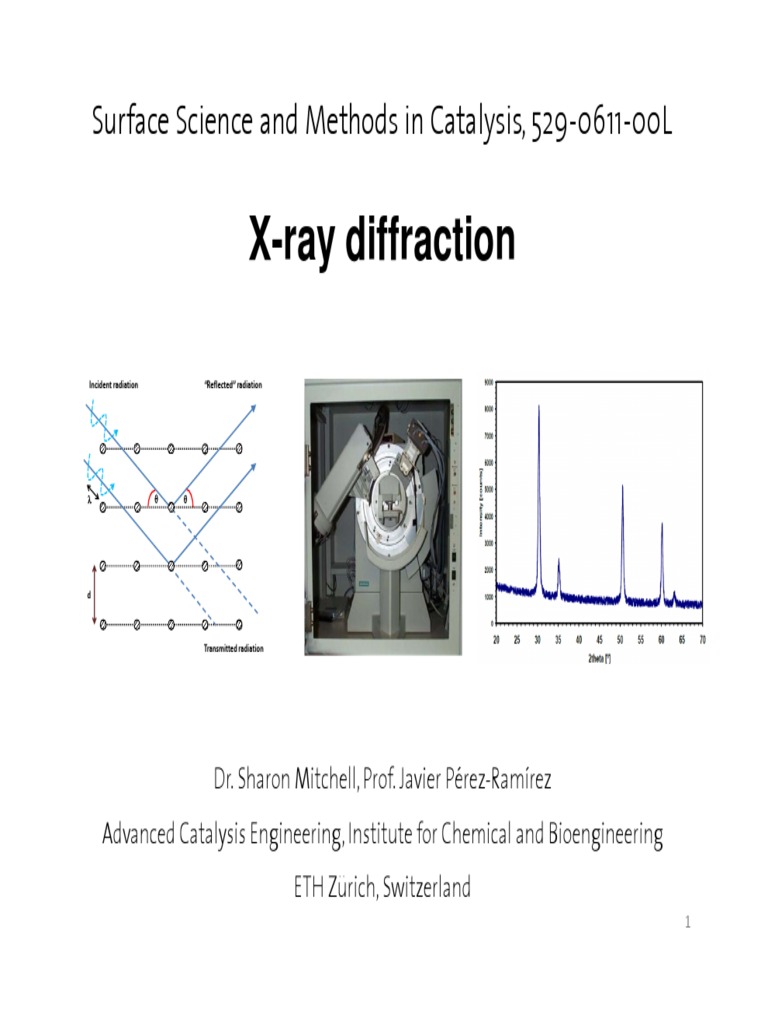 XRD | PDF | Crystal Structure | X Ray Crystallography