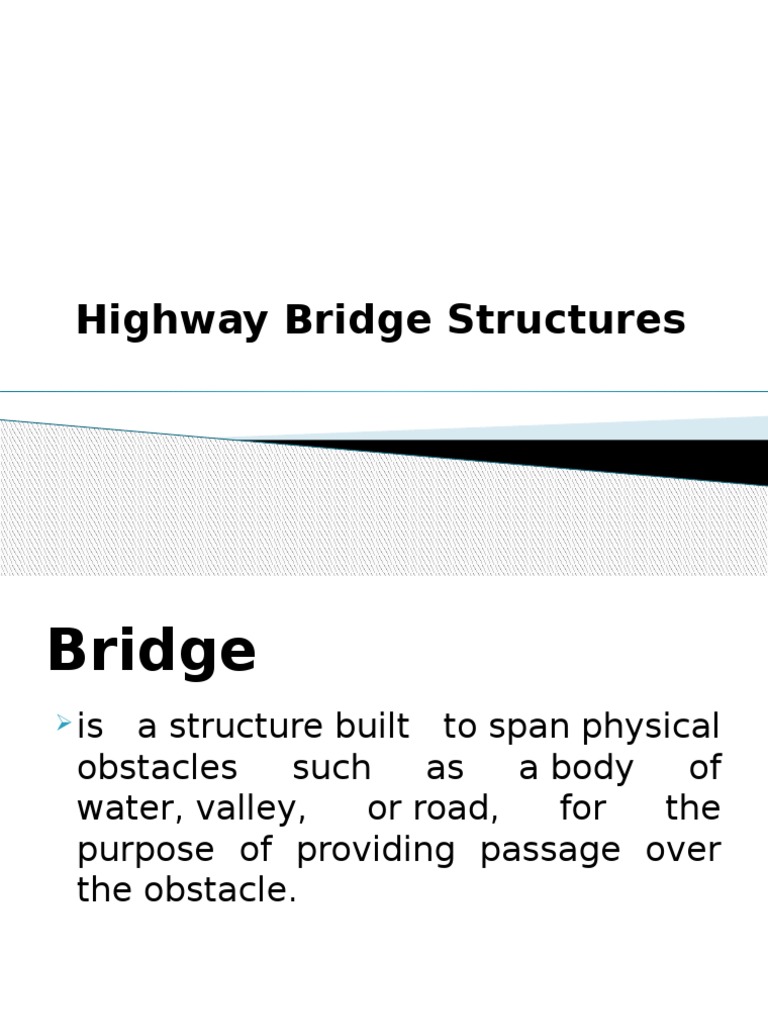 Highway Bridge Structures | PDF | Deep Foundation | Bridge