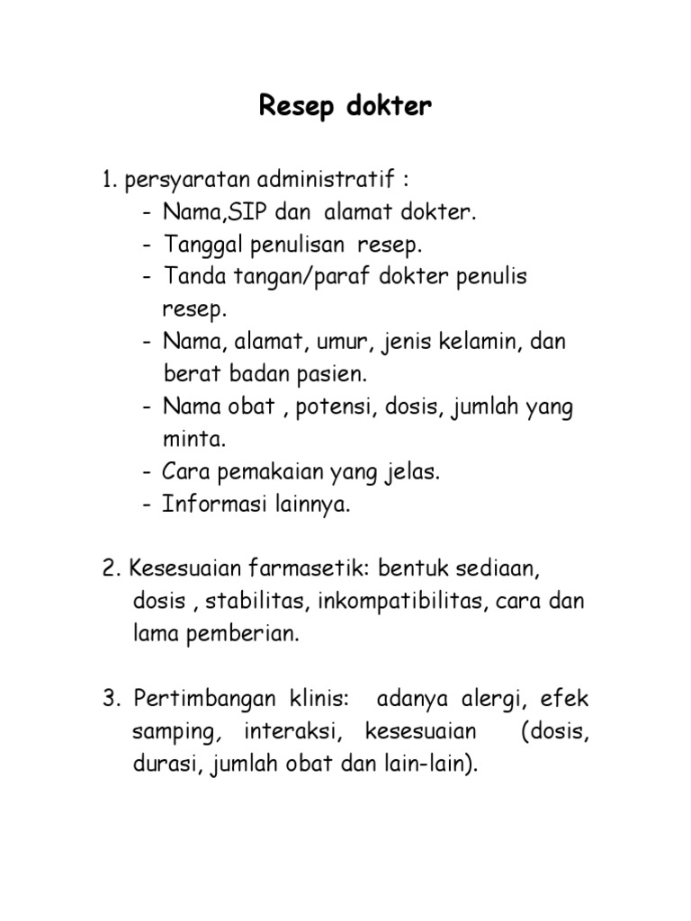 Bagian Resep | PDF