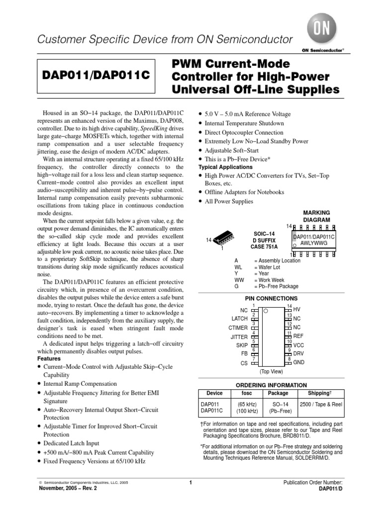 Dap011 D | PDF | Power Supply | Capacitor
