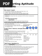 Illinois Agility Test Procedures | PDF