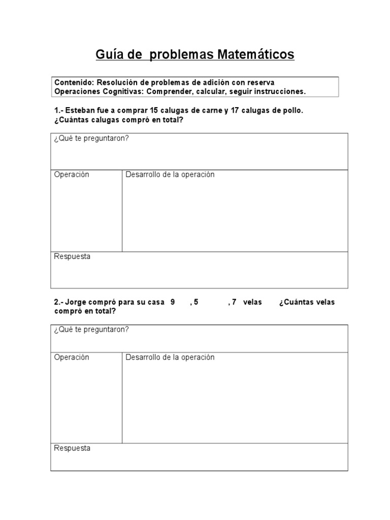 Guia de Problemas 1 | PDF