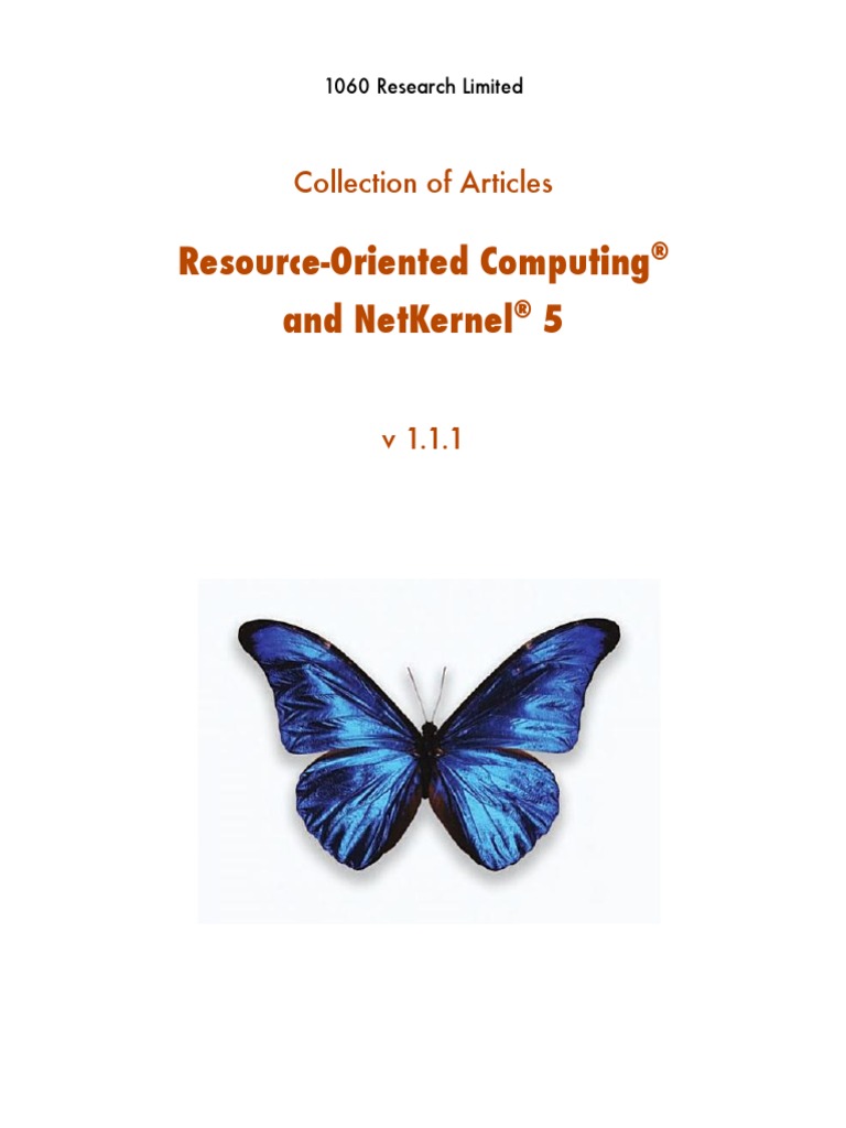 Resource-Oriented Computing - NetKernel | PDF | Parsing | Xml