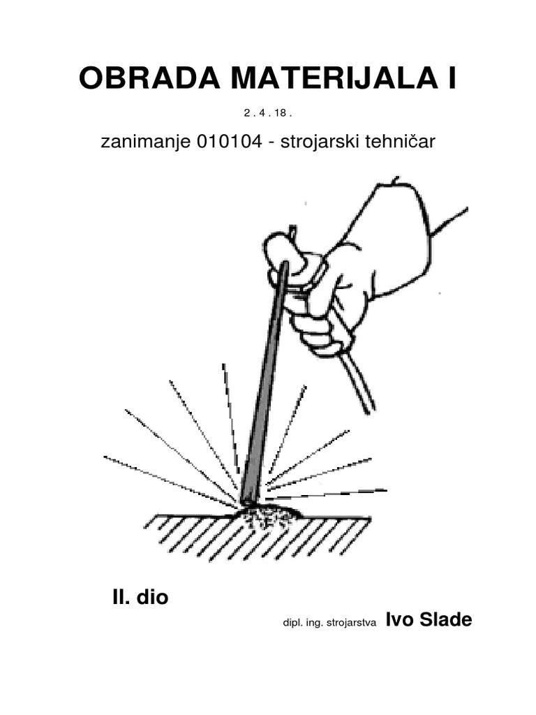 Skripta - Obrada Materijala I - II Dio | PDF