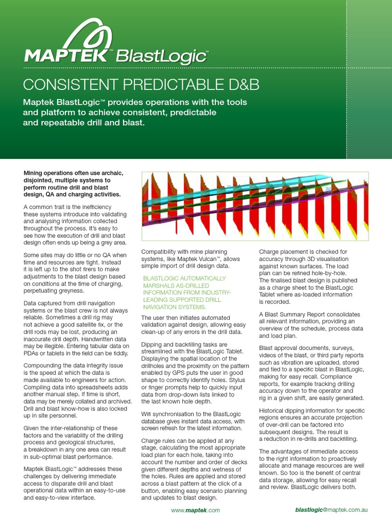 BlastLogic Benefit Consistent Predictable | PDF | Tablet Computer ...