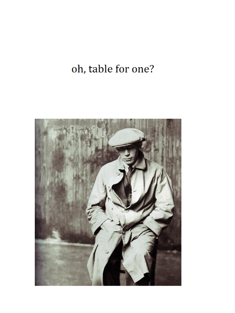Oh, Table For One? | PDF | Beverages | Foods