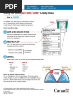 FDA Rounding Rules | PDF | Nutrition Facts Label | Essential Nutrients