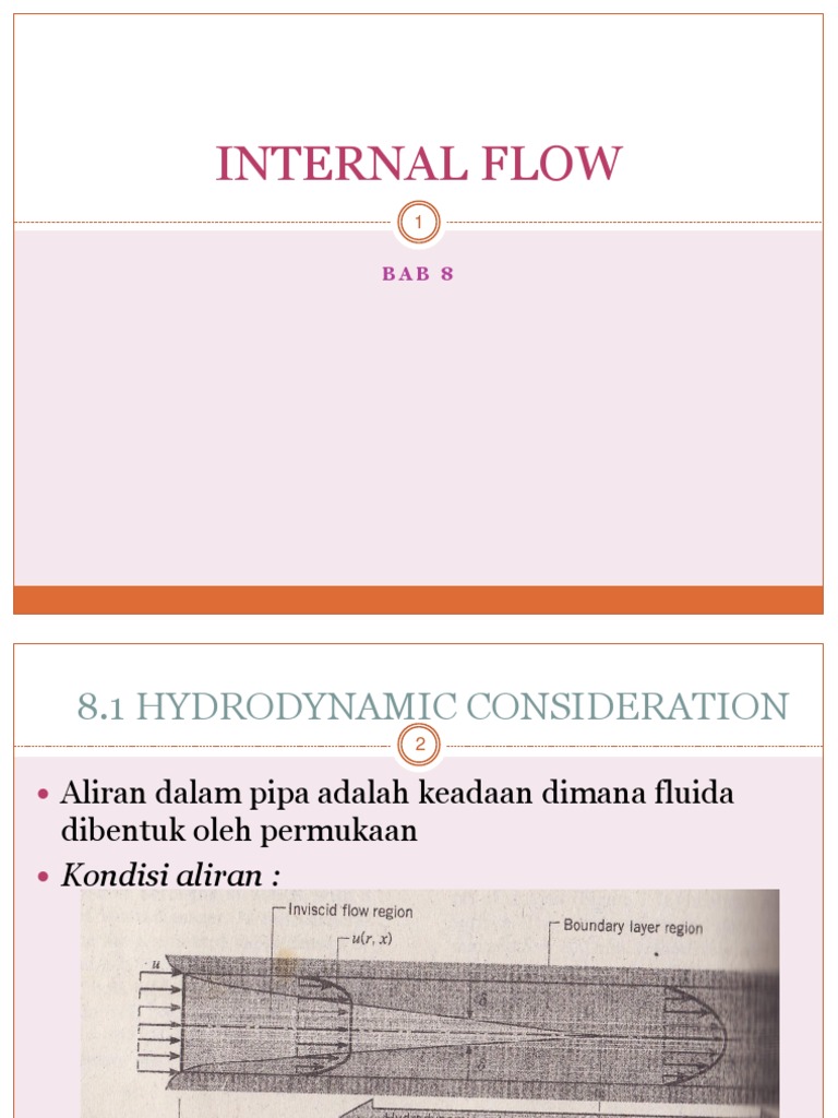 Internal Flow | PDF | Sains & Matematika