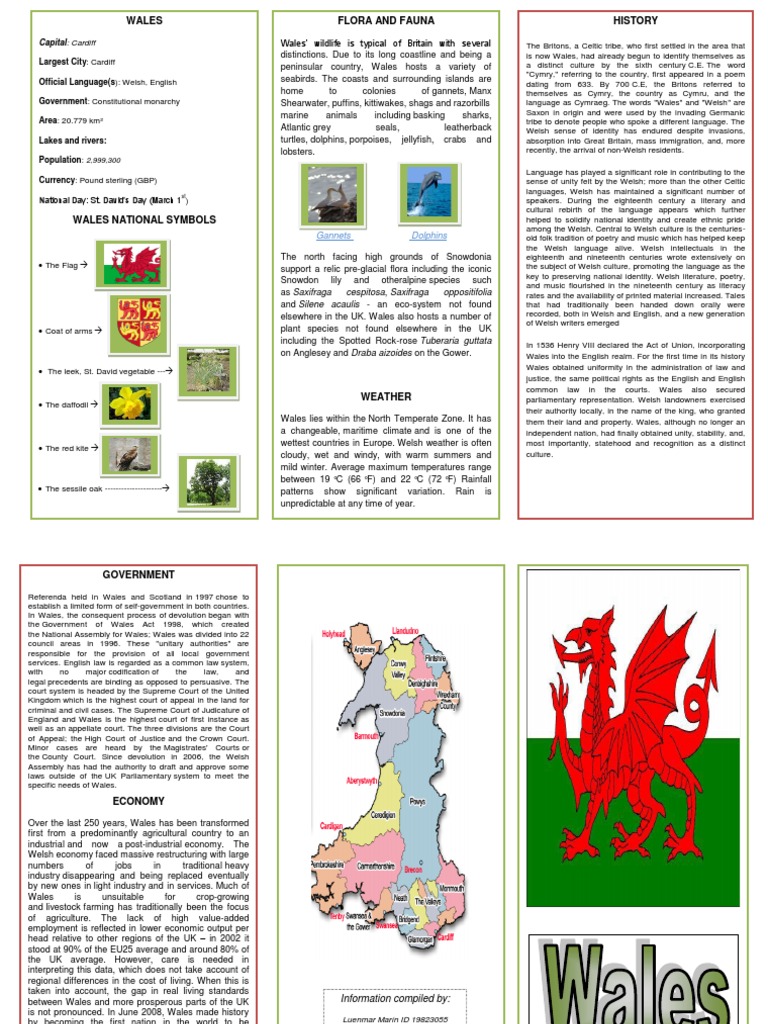 History Wales Flora and Fauna | PDF | Wales | United Kingdom