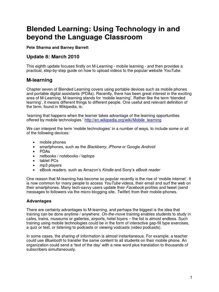 Using Technology in Teaching | PDF