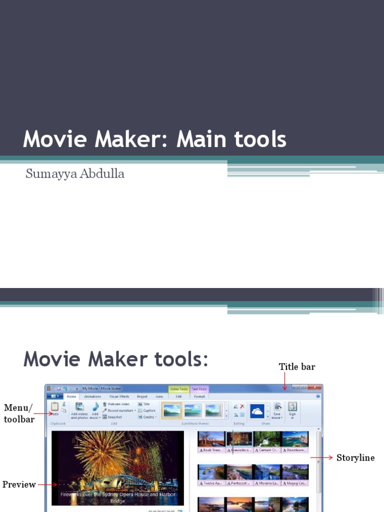 Essential Movie Maker Tools Explained | PDF