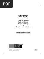 SAP2000 Basic Training Manual | PDF | Beam (Structure) | Design