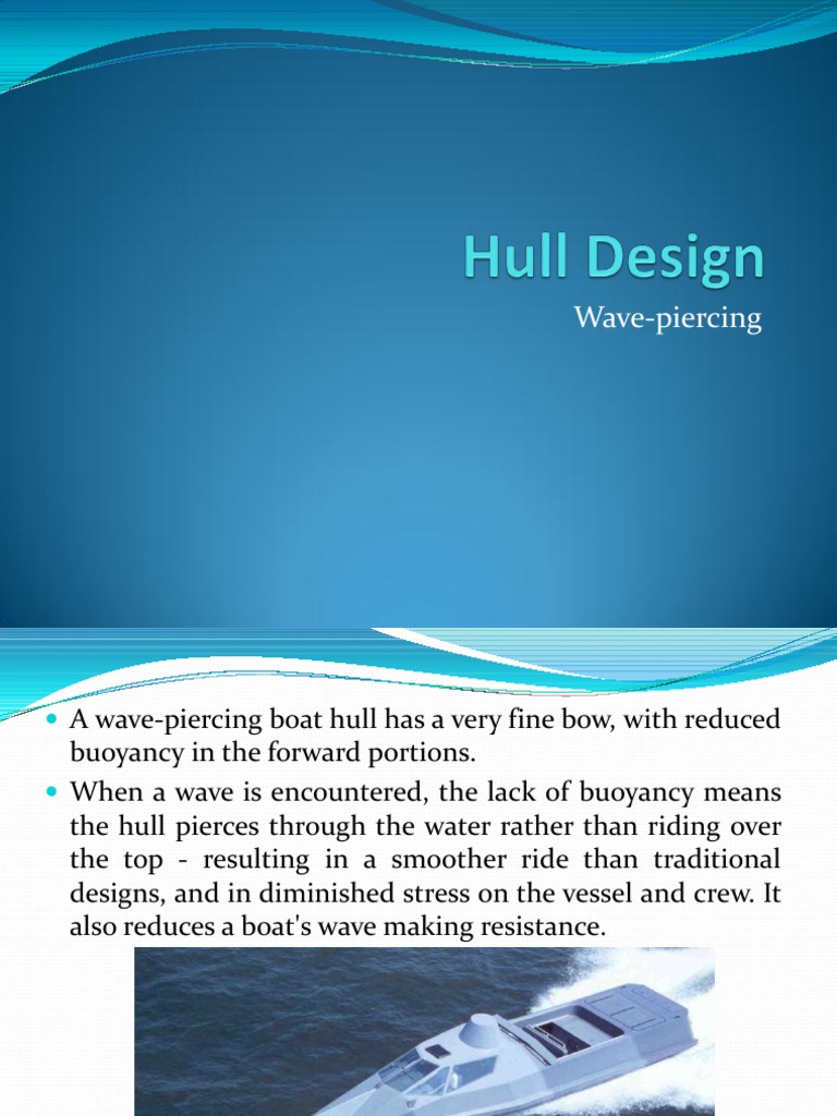 Wave-Piercing Hull | PDF | Hull (Watercraft) | Ships