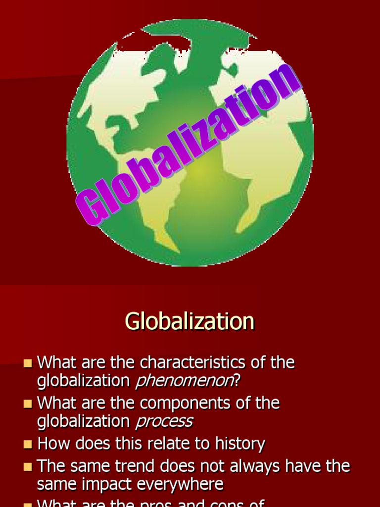 globalisation ppt | Globalization | News